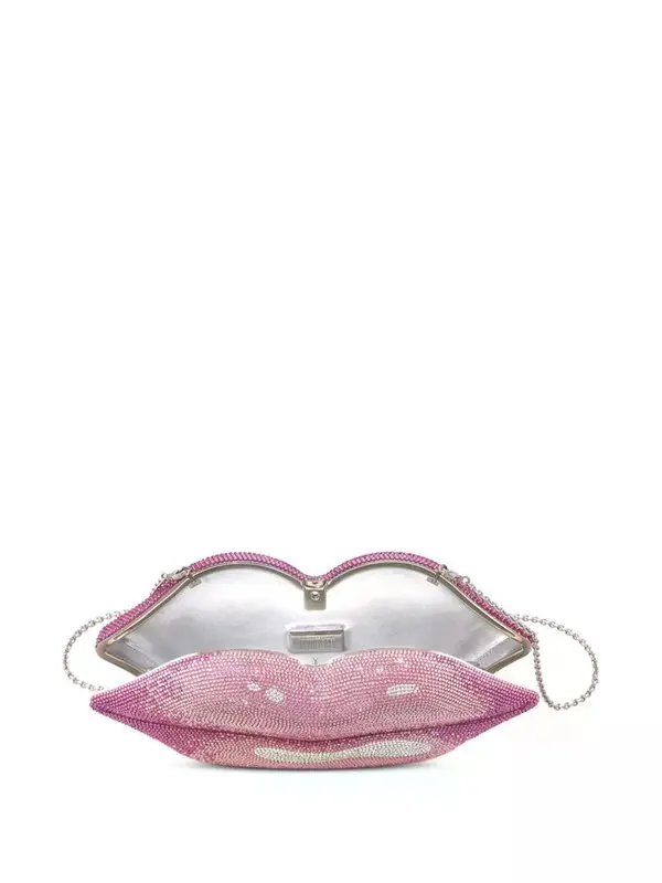Judith Leiber Hot Lips Crystal Shoulder Bag
