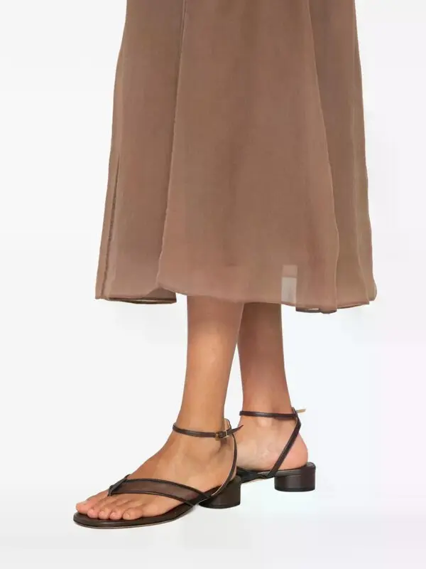 Brunello Cucinelli Sheer Panelled Skirt
