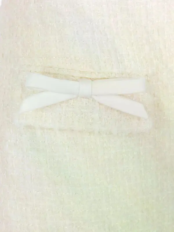 SELF-PORTRAIT Bow-detail A-line Midi Skirt