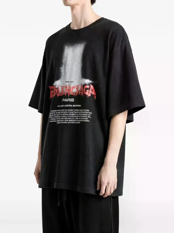 Balenciaga The Door T-shirt - Black