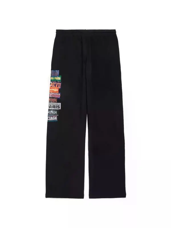 Balenciaga Bumper Stickers Baggy Sweatpants