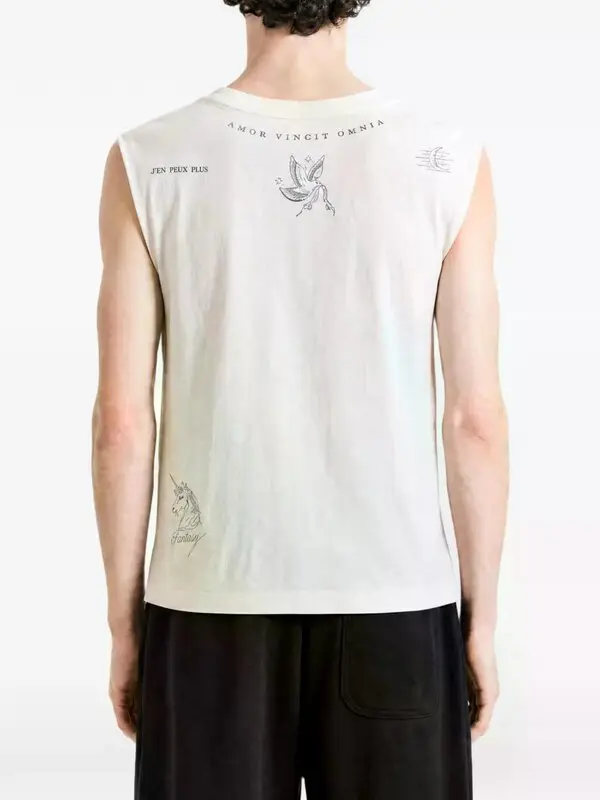 Balenciaga Graphic-print Tank Top