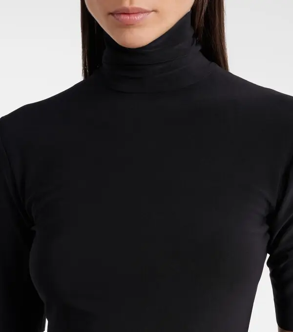 Norma Kamali Jersey Turtleneck Top
