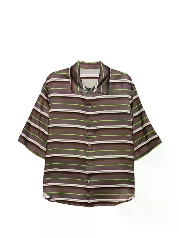 CROQUIS Striped-print Shirt
