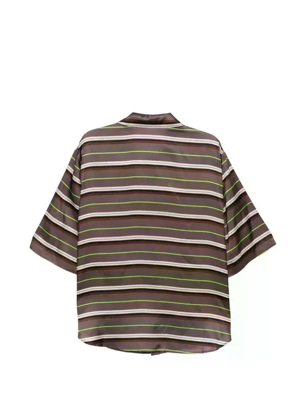 CROQUIS Striped-print Shirt