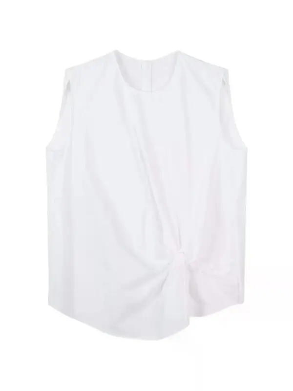 JNBY Draped Sleeveless Top - White
