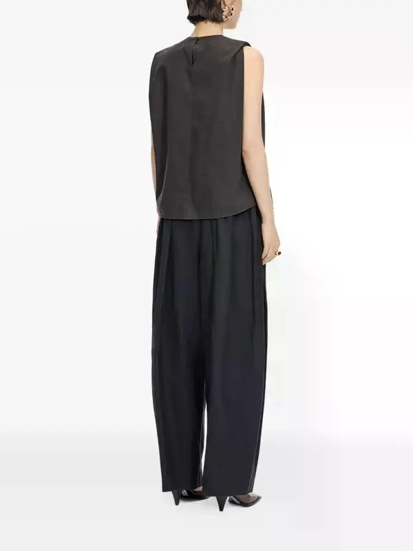 JNBY Sleeveless Crew Neck Tank Top - Grey