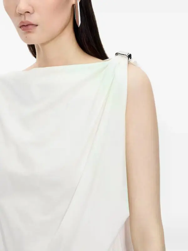 JNBY Draped Asymmetric Hem Top