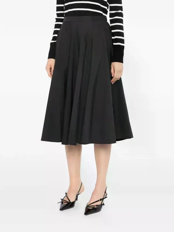 JNBY Draped Flared Skirt