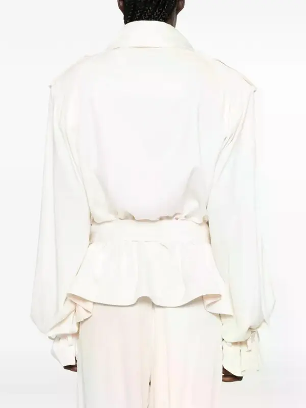 THE FRANKIE SHOP Belted Storm-flap Jacket