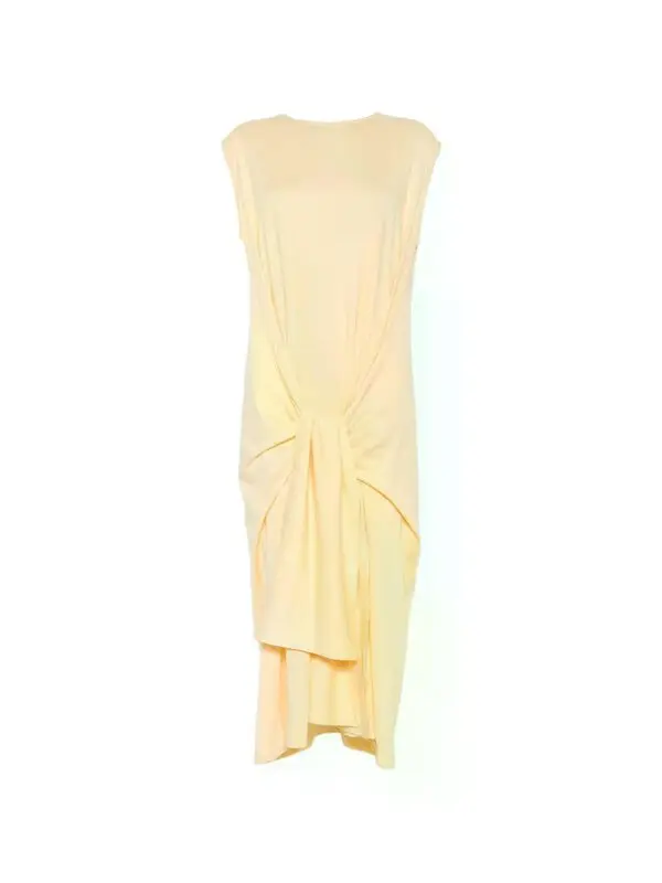 TOTEME Sleeveless Midi Dress - Yellow