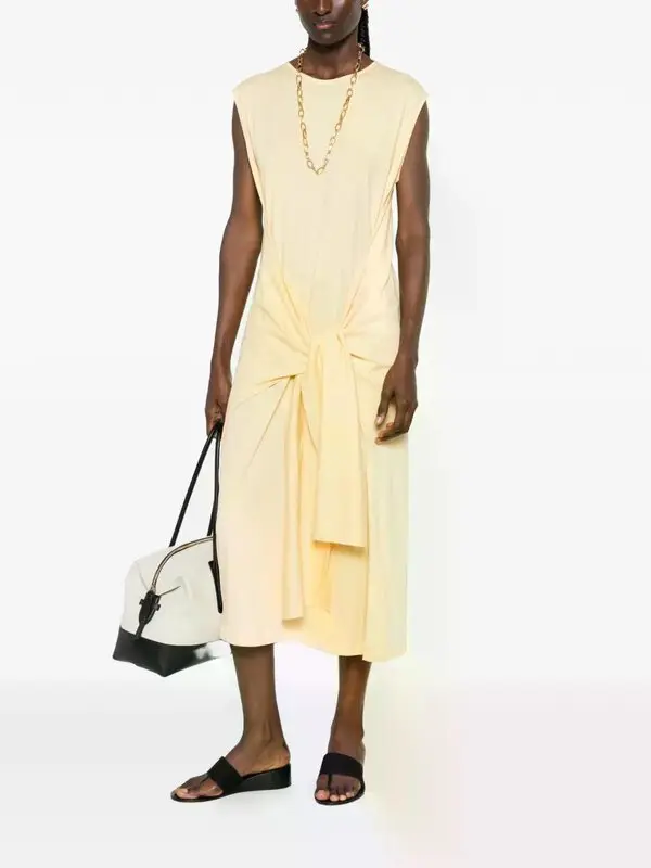 TOTEME Sleeveless Midi Dress - Yellow