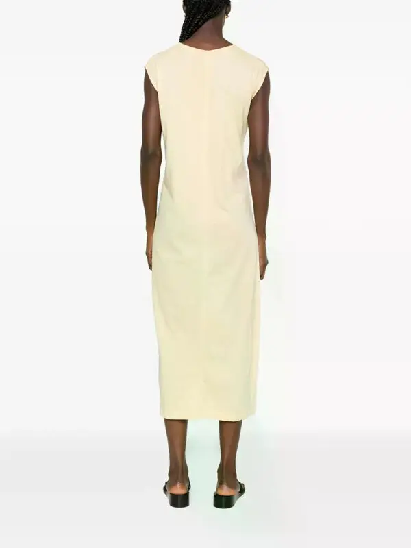 TOTEME Sleeveless Midi Dress - Yellow