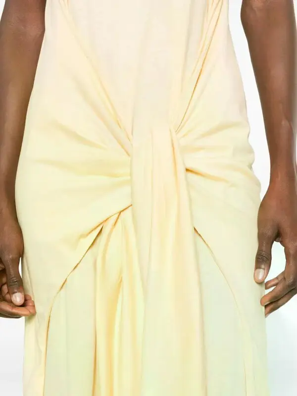TOTEME Sleeveless Midi Dress - Yellow