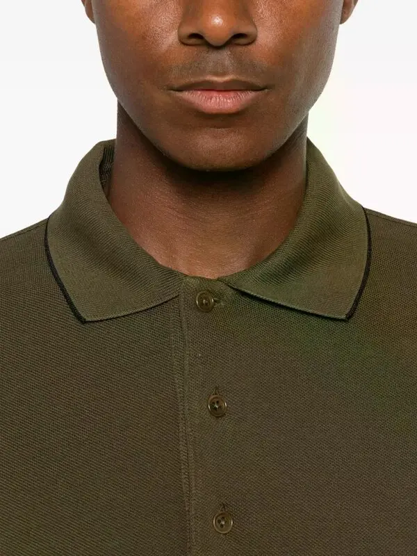 TOM FORD Tipped-collar Polo Shirt