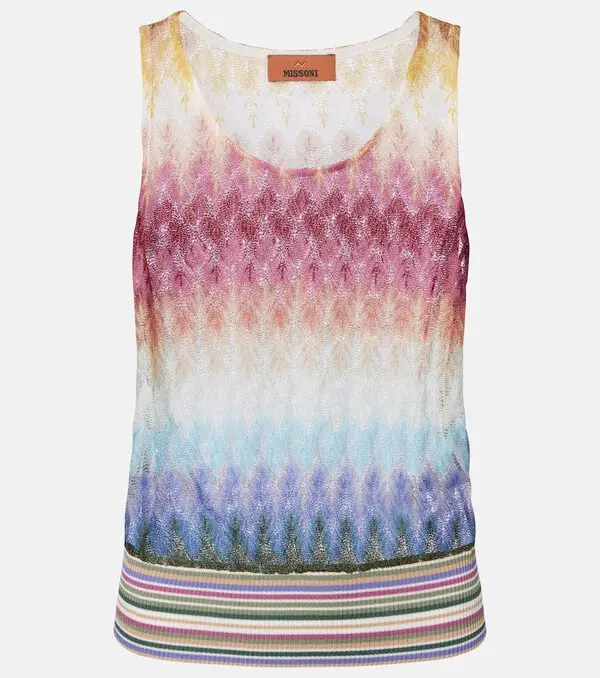 Missoni Knitted Tank Top