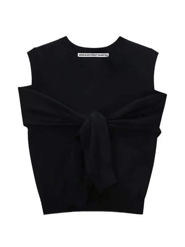 Alexander Wang V-neck Vest - Black
