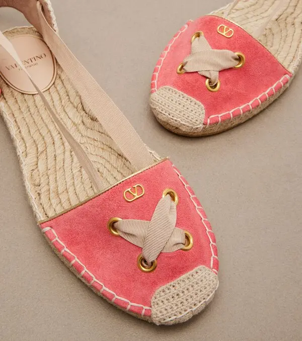Valentino Garavani Resort Suede Espadrilles