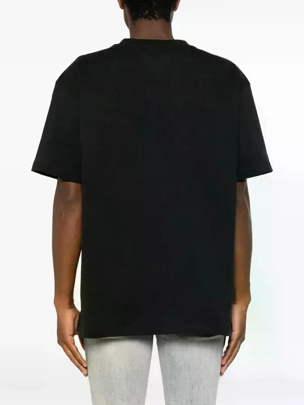 PURPLE BRAND Logo-print Crew-neck T-shirt