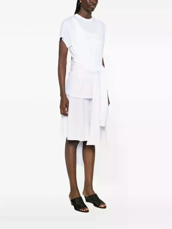TOTEME Tie-waist Short-sleeve T-shirt