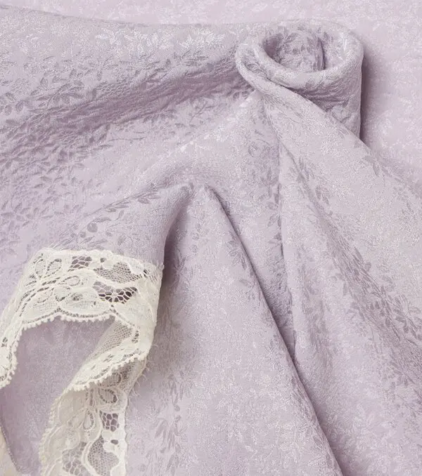 Chloé Printed Silk Jacquard Scarf