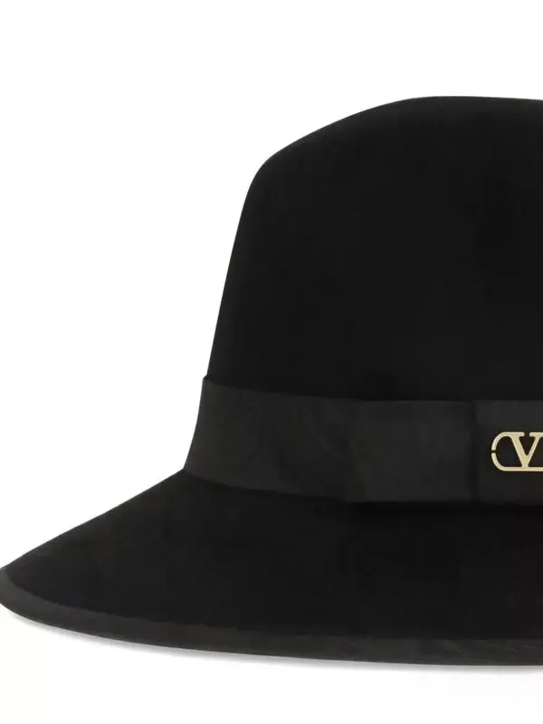 Valentino Garavani Vlogo Fedora Hat