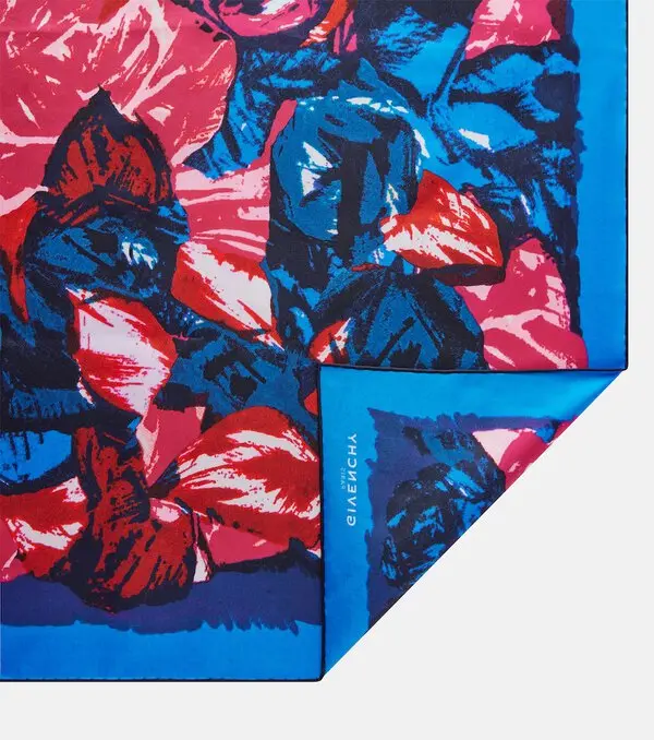Givenchy Printed Silk Scarf