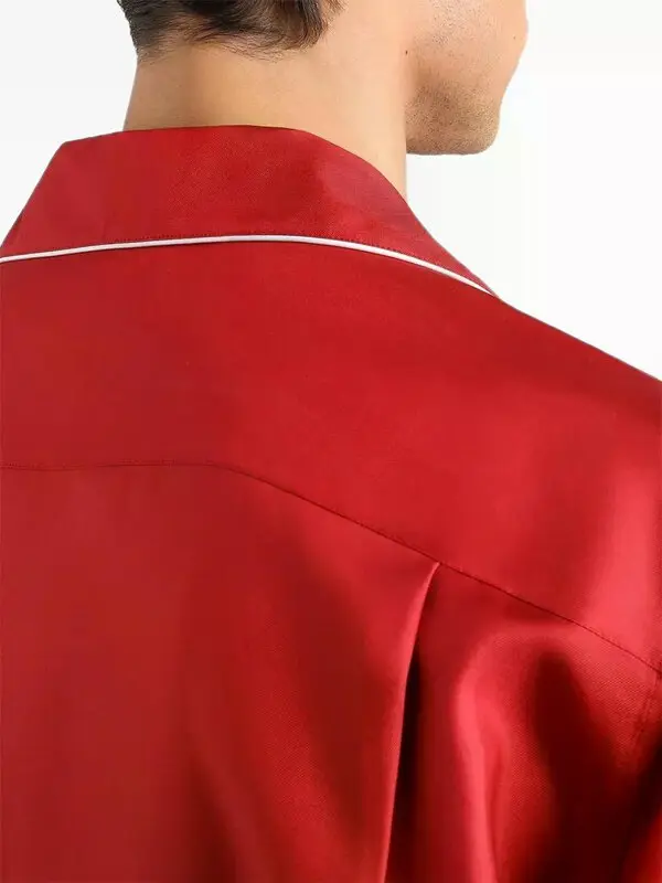 Dolce & Gabbana Hawaii Silk Twill Shirt