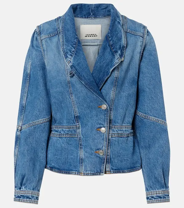 Isabel Marant Étoile Dolie Denim Jacket - Blue