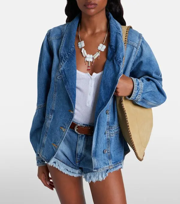 Isabel Marant Étoile Dolie Denim Jacket - Blue