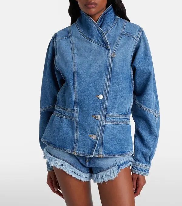Isabel Marant Étoile Dolie Denim Jacket - Blue