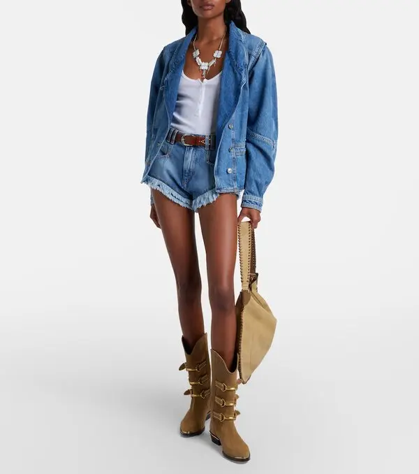 Isabel Marant Étoile Dolie Denim Jacket - Blue