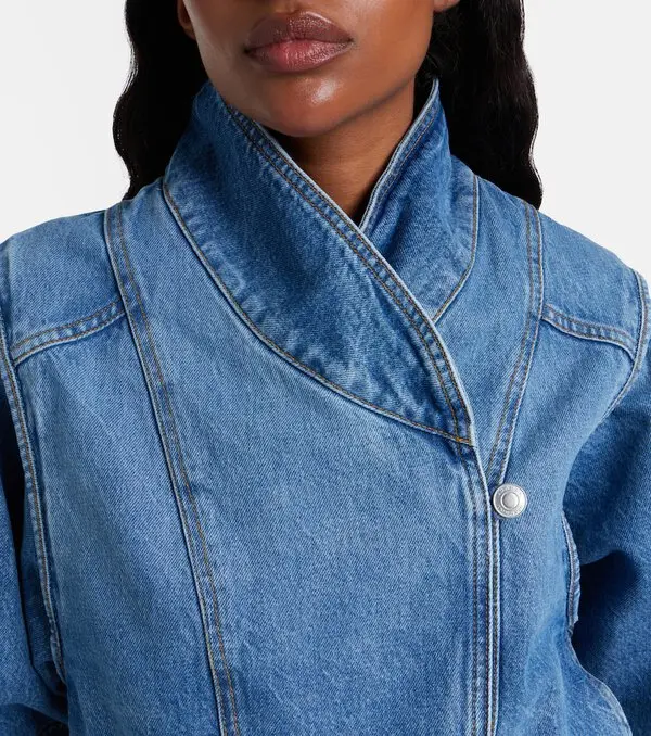 Isabel Marant Étoile Dolie Denim Jacket - Blue