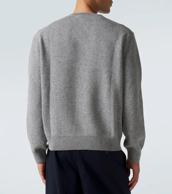 Loewe Anagram Wool Sweater - Grey