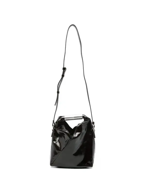 MAISON MARGIELA Japanese Patent Leather Tote Bag - Brown