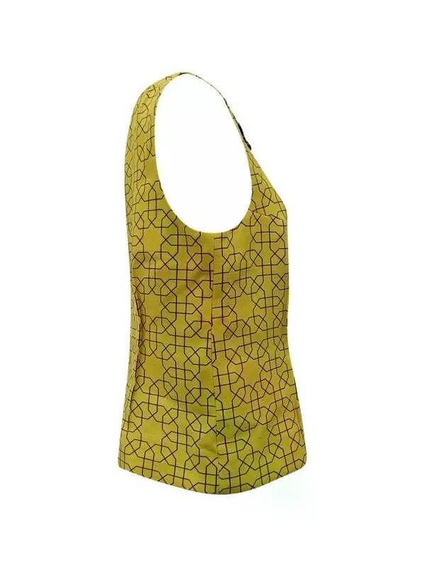 Marni Embellished Geometric Pattern Top