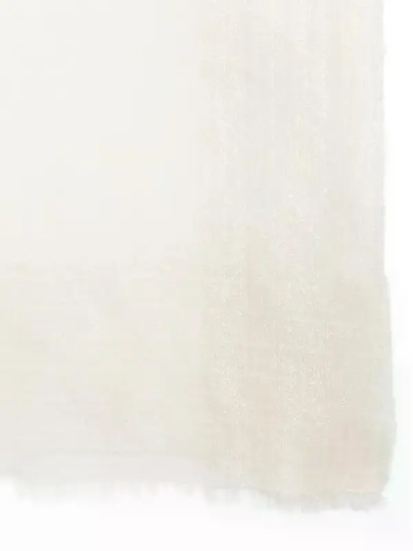 Faliero Sarti Clary Frayed Scarf - Neutrals