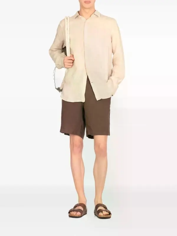 MC2 SAINT BARTH Linen Shorts