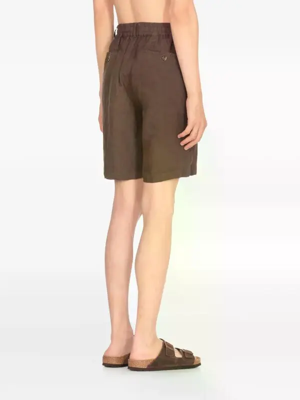 MC2 SAINT BARTH Linen Shorts