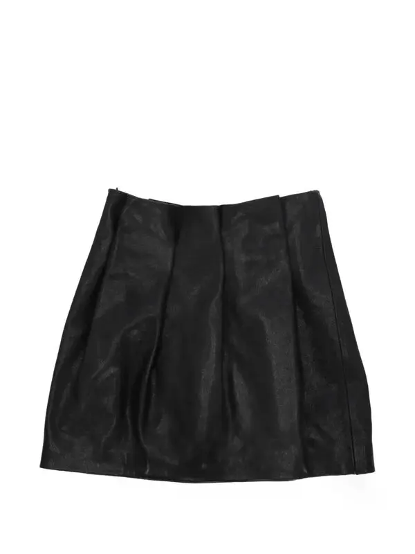 LEO SEASON Pleated Mini Skirt