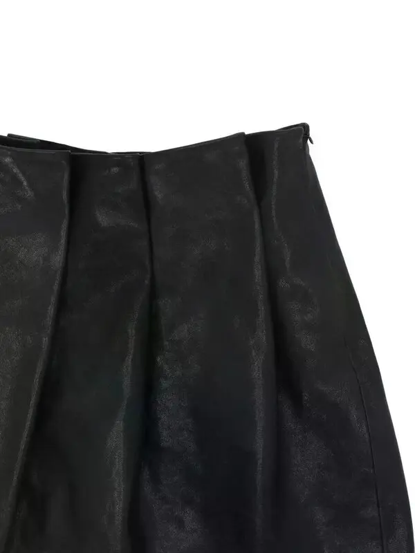 LEO SEASON Pleated Mini Skirt