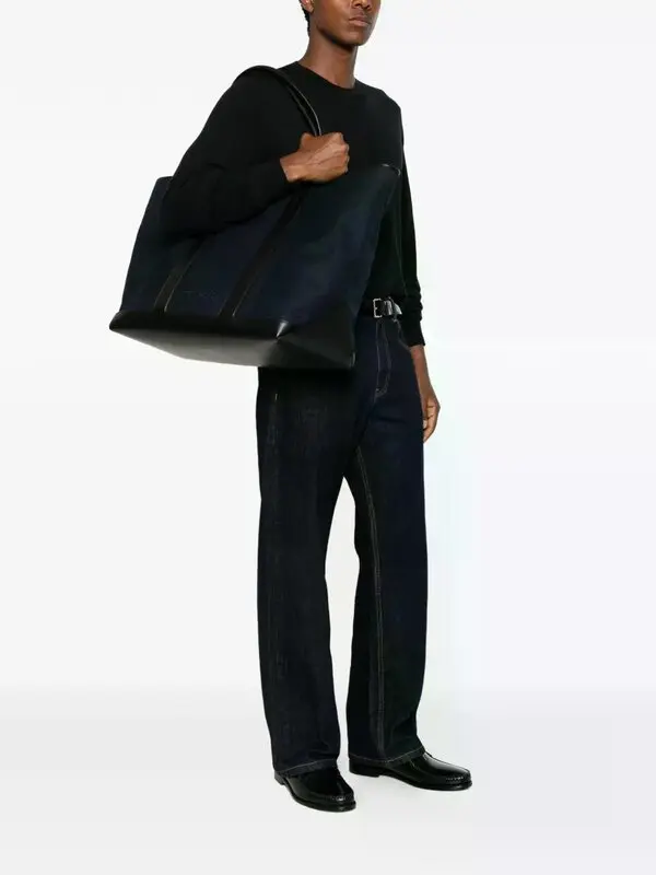 TOM FORD Canvas Tote Bag - Blue
