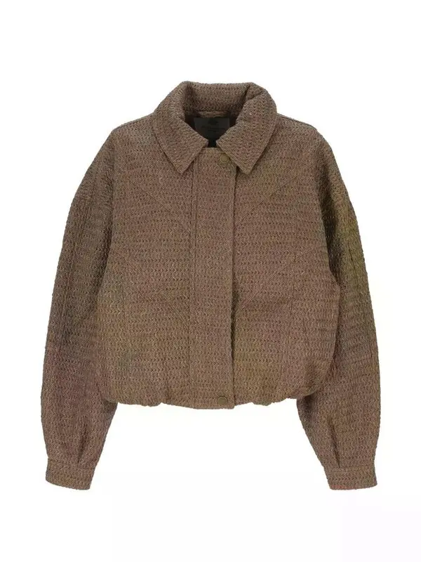 LEO SEASON Textured Finish Jacket