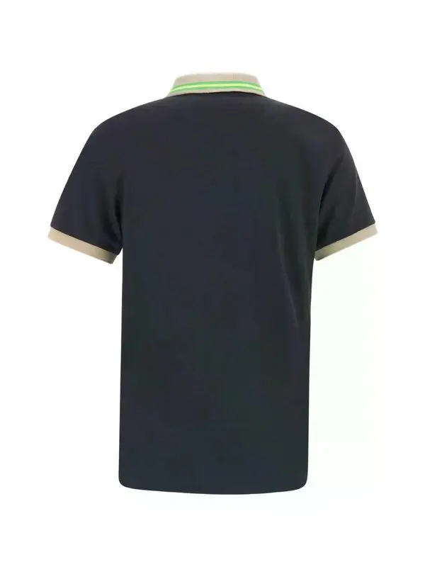 Peuterey Embroidered-logo Piqué Polo Shirt