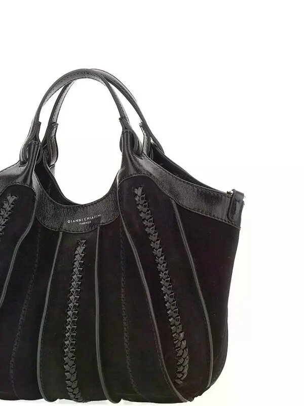 GIANNI CHIARINI Dua Woven Leather Tote Bag