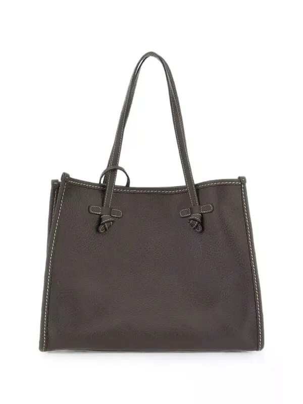 MARCELLA CLUB Marcella Knot-detail Leather Tote Bag