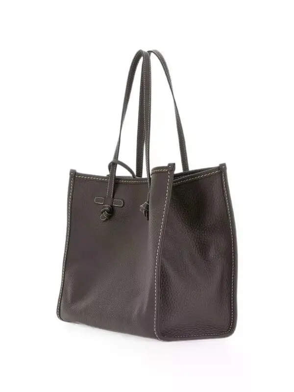 MARCELLA CLUB Marcella Knot-detail Leather Tote Bag