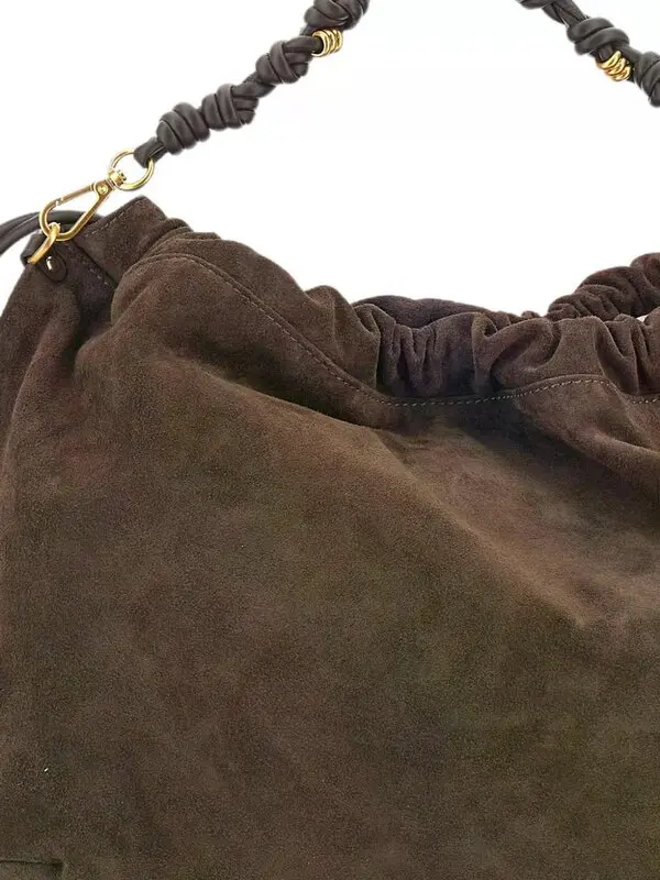 GIANNI CHIARINI Morgana Suede Tote Bag