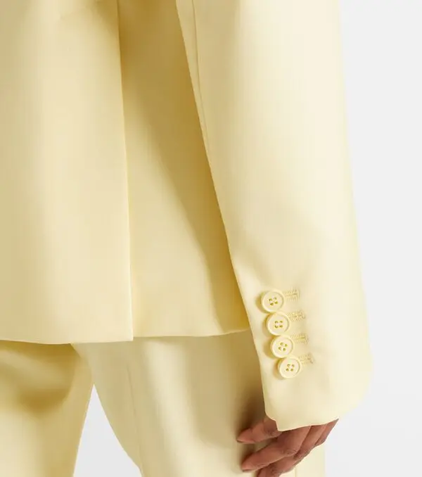 Alexander McQueen Wool Single-breasted Blazer