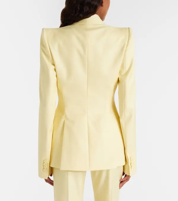 Alexander McQueen Wool Single-breasted Blazer